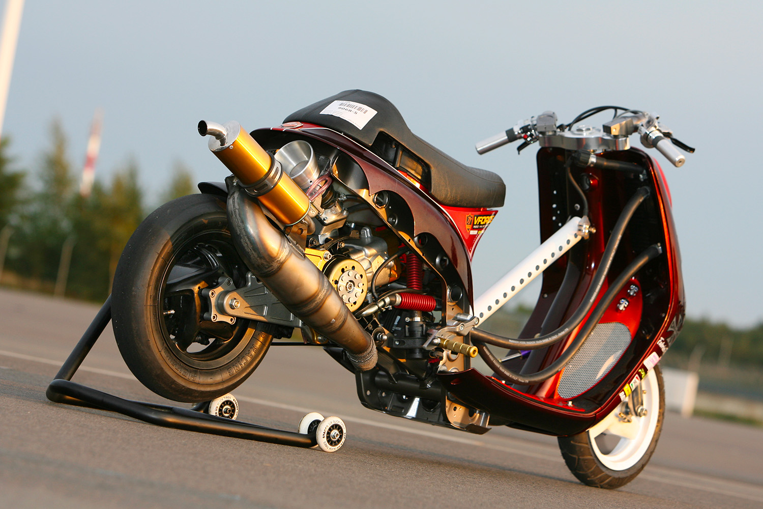 Piaggio ZIP 180cc scooter Tuning Dragster