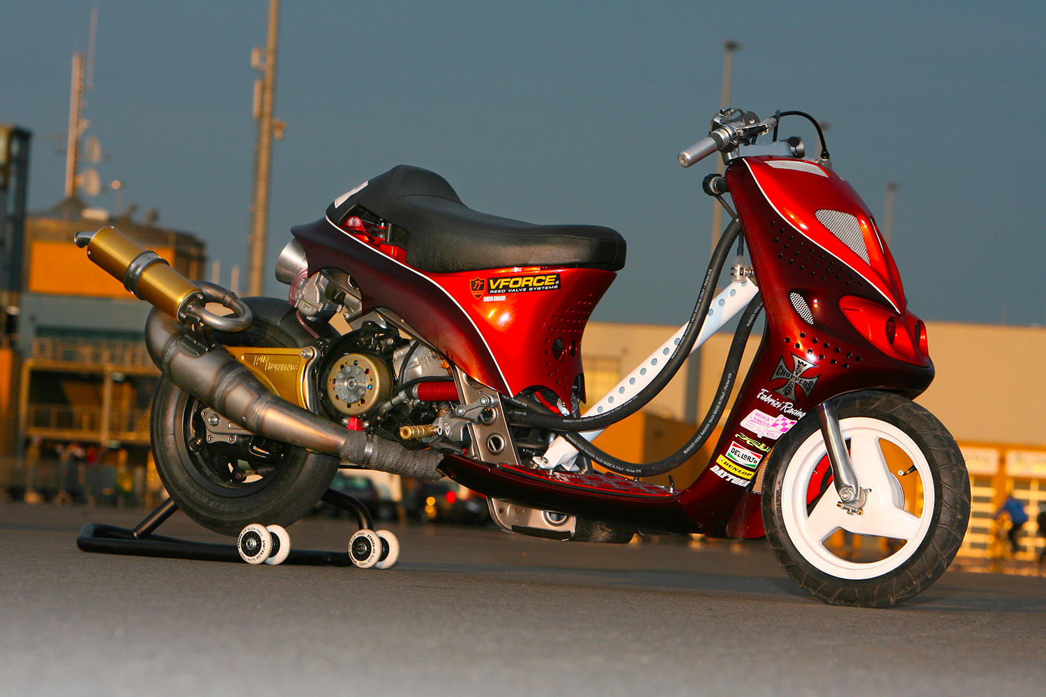 Piaggio ZIP 180cc scooter Tuning Dragster